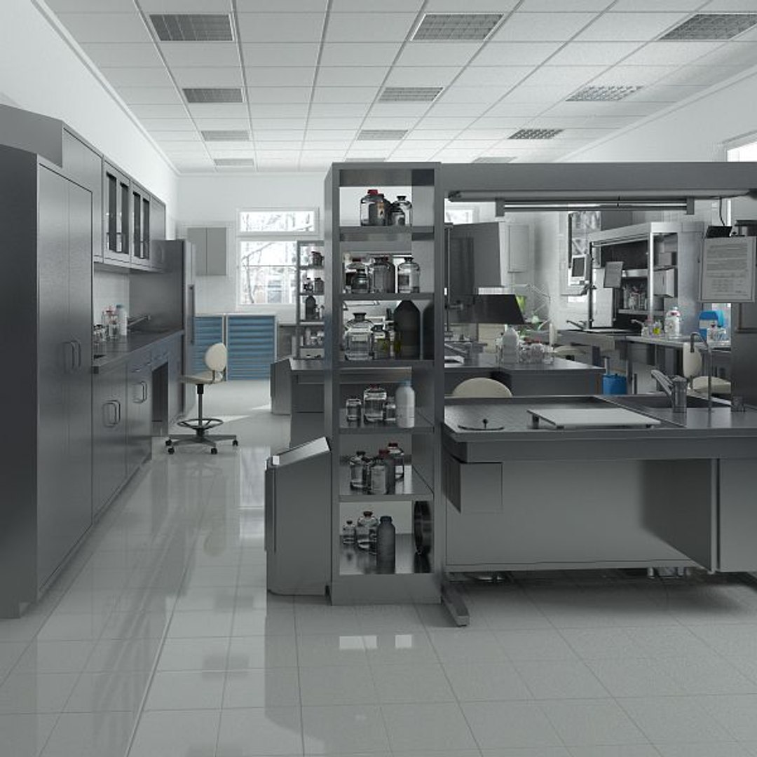 3d Model Anatomy Pathology Laboratory Equipment