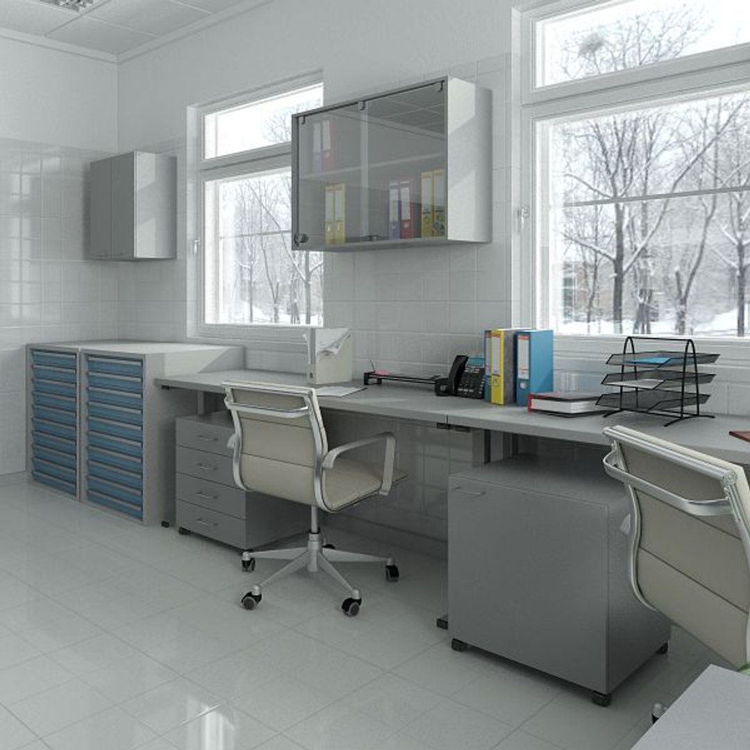 3d Model Anatomy Pathology Laboratory Equipment