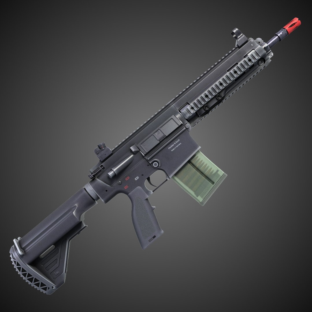 Battle Rifle 417 2 3d Max