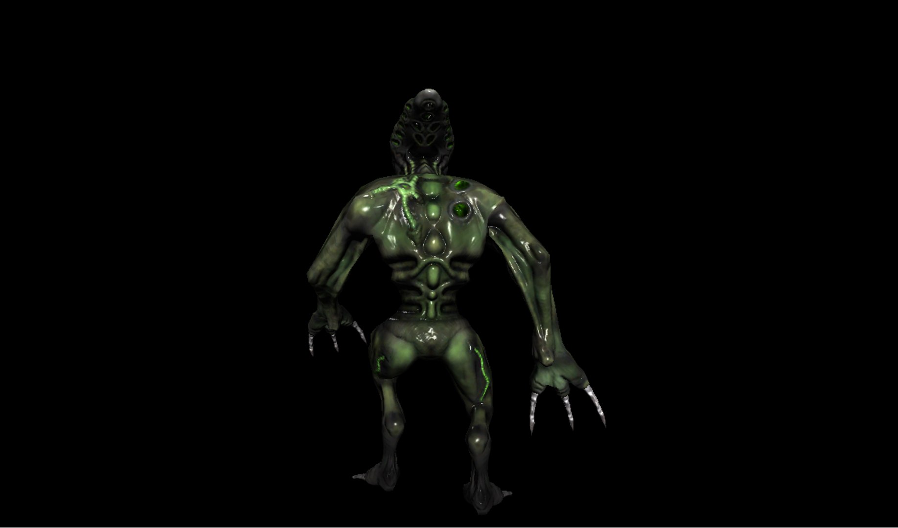 3D Creature Alien Z Model - TurboSquid 1355637