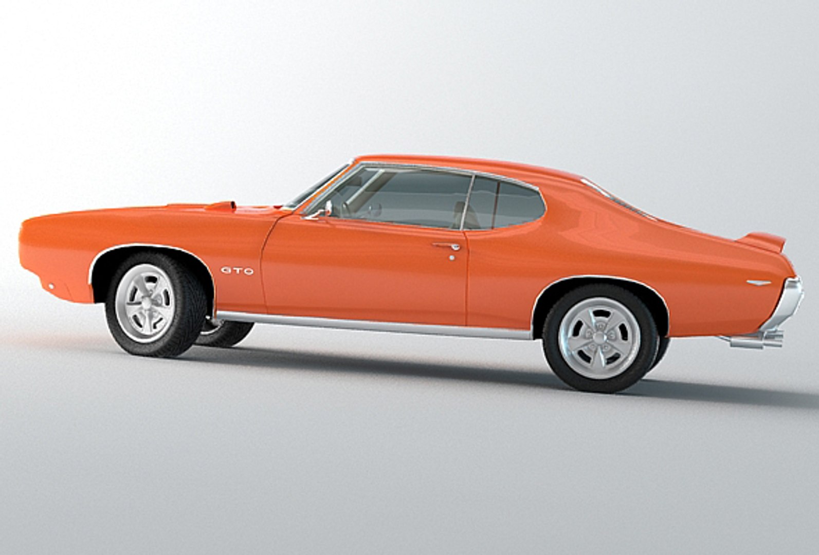 3d Model Of Pontiac Gto 1969 Judge
