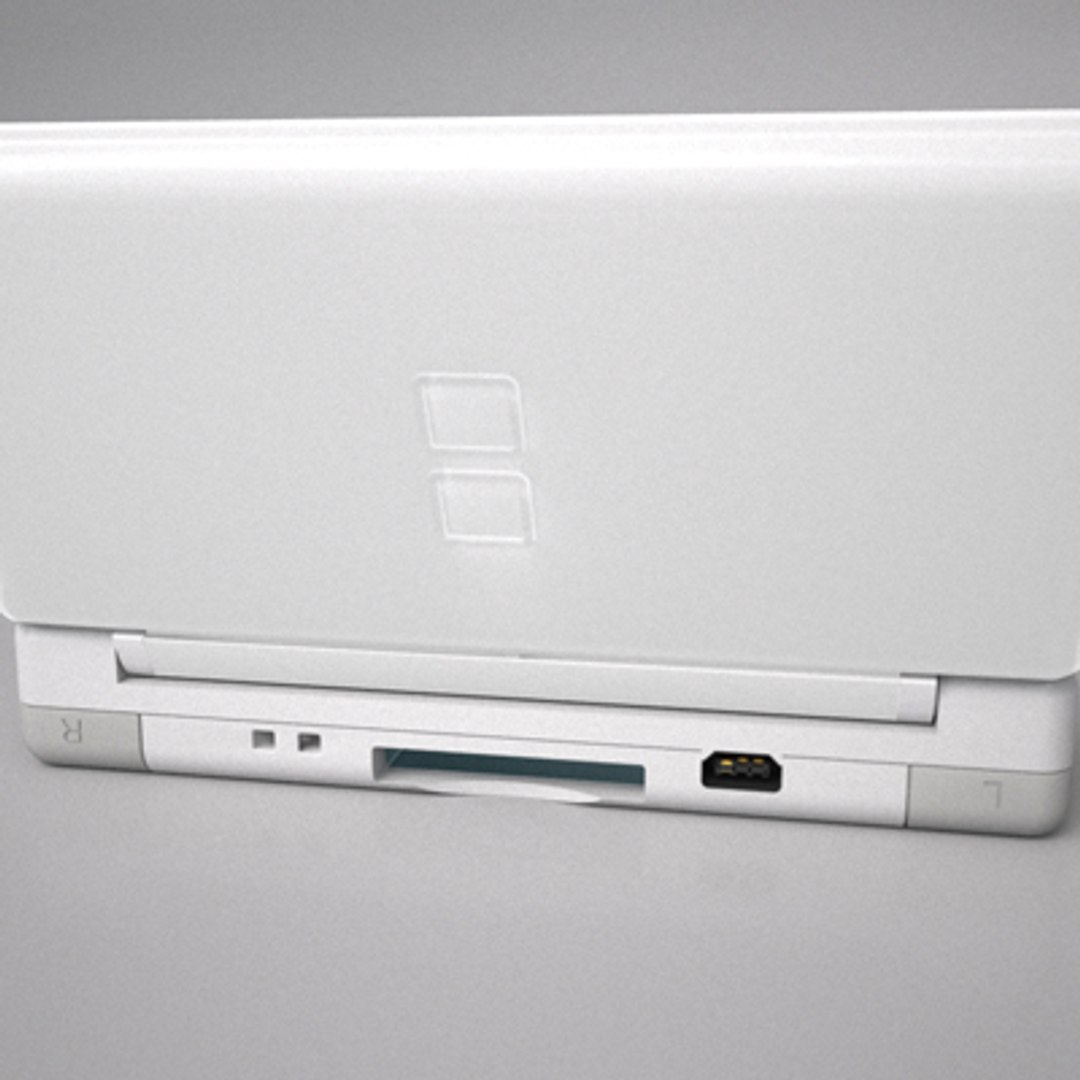 Nintendo Ds Lite 3d Model