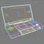 Nintendo Ds Lite 3d Model