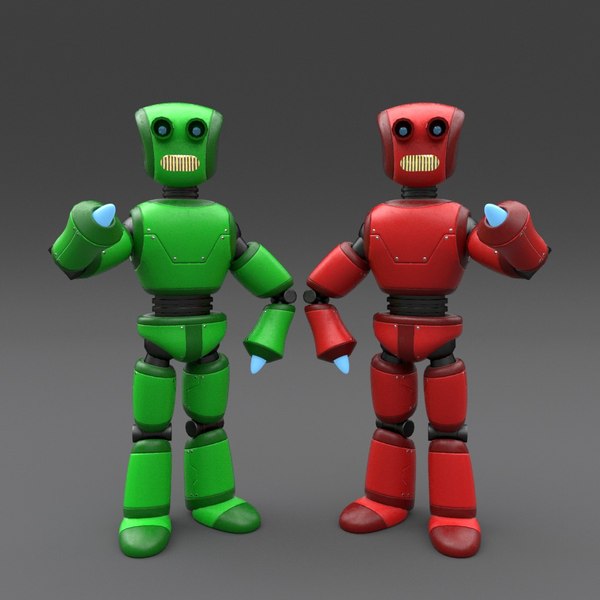 Robot Laser 3D Models for Download | TurboSquid