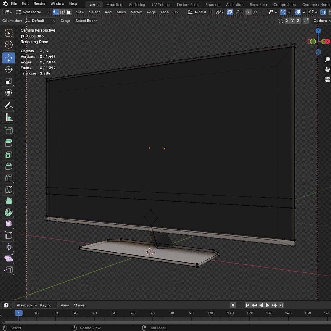 3D TV Model - TurboSquid 2182398