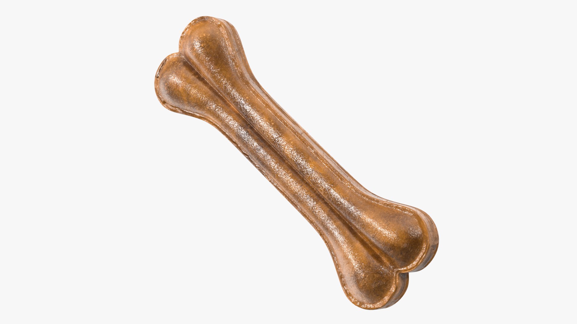 Large Dog Bone Treat Dark 3D - TurboSquid 2175160