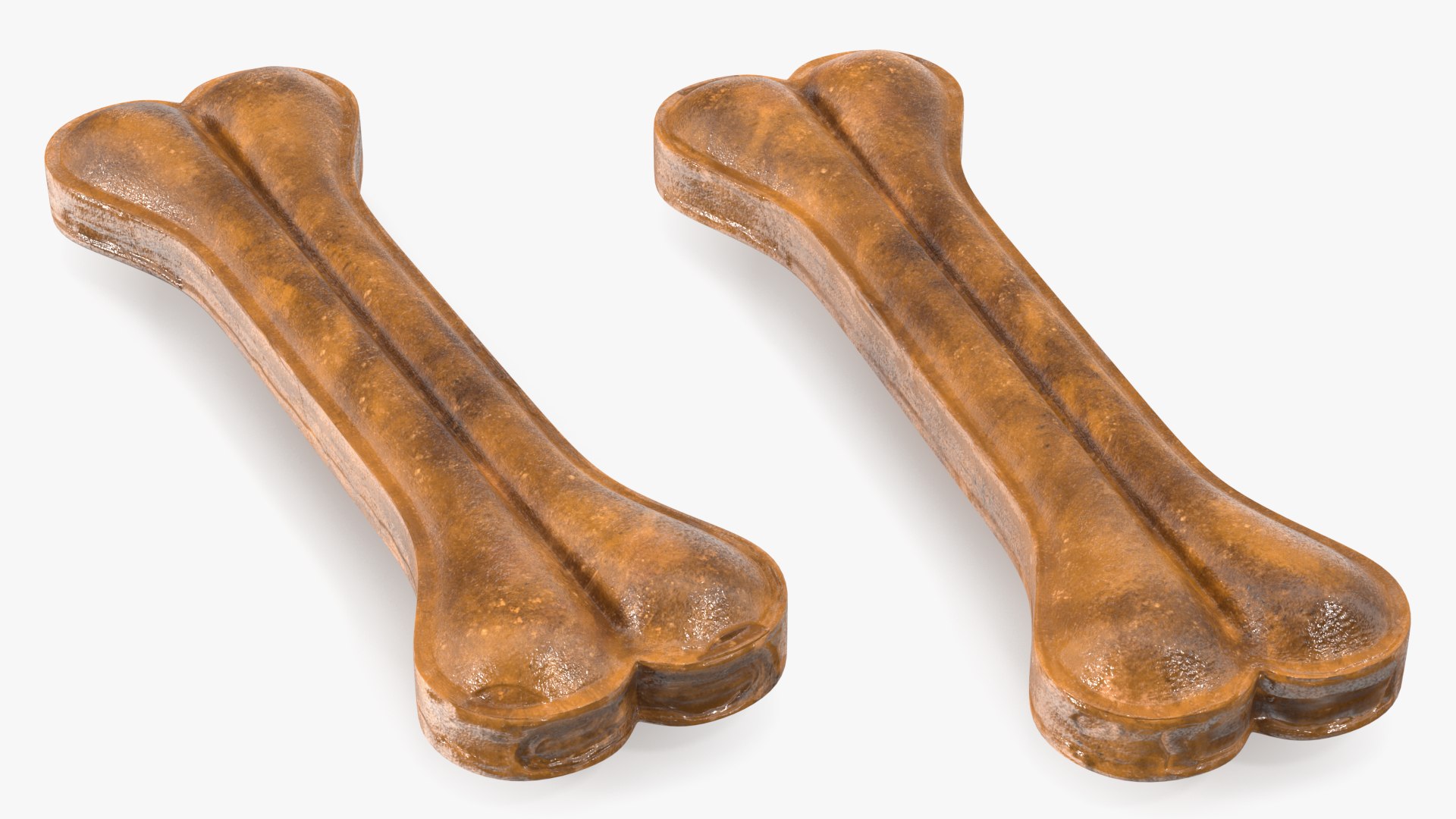 Large Dog Bone Treat Dark 3D - TurboSquid 2175160
