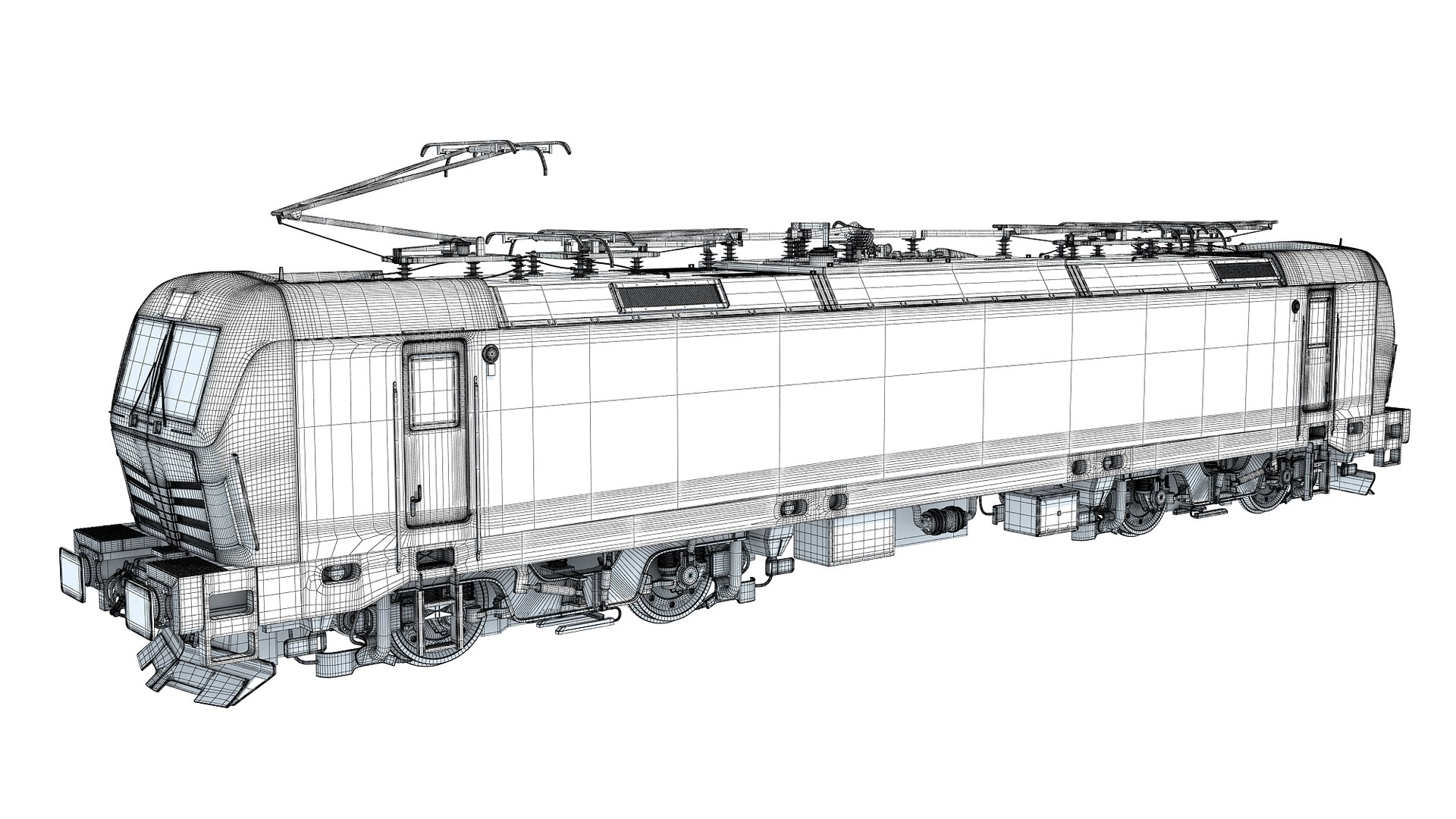 3D siemens vectron locomotive deutsche - TurboSquid 1607575