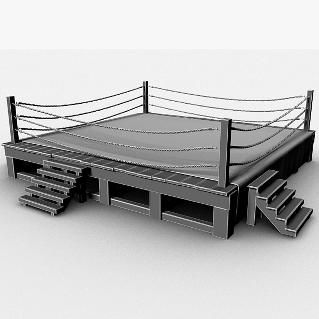 3d model old ring box