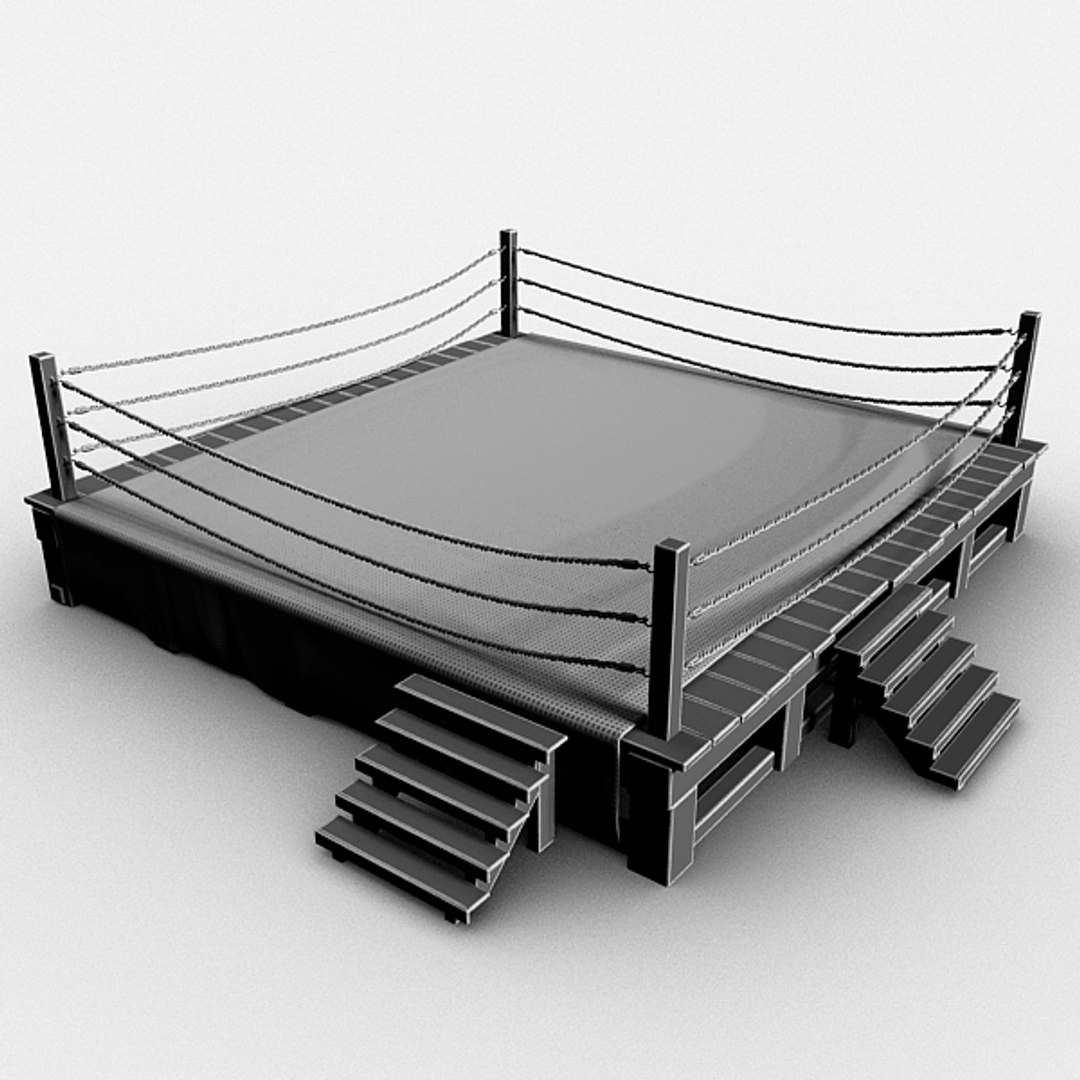 3d model old ring box