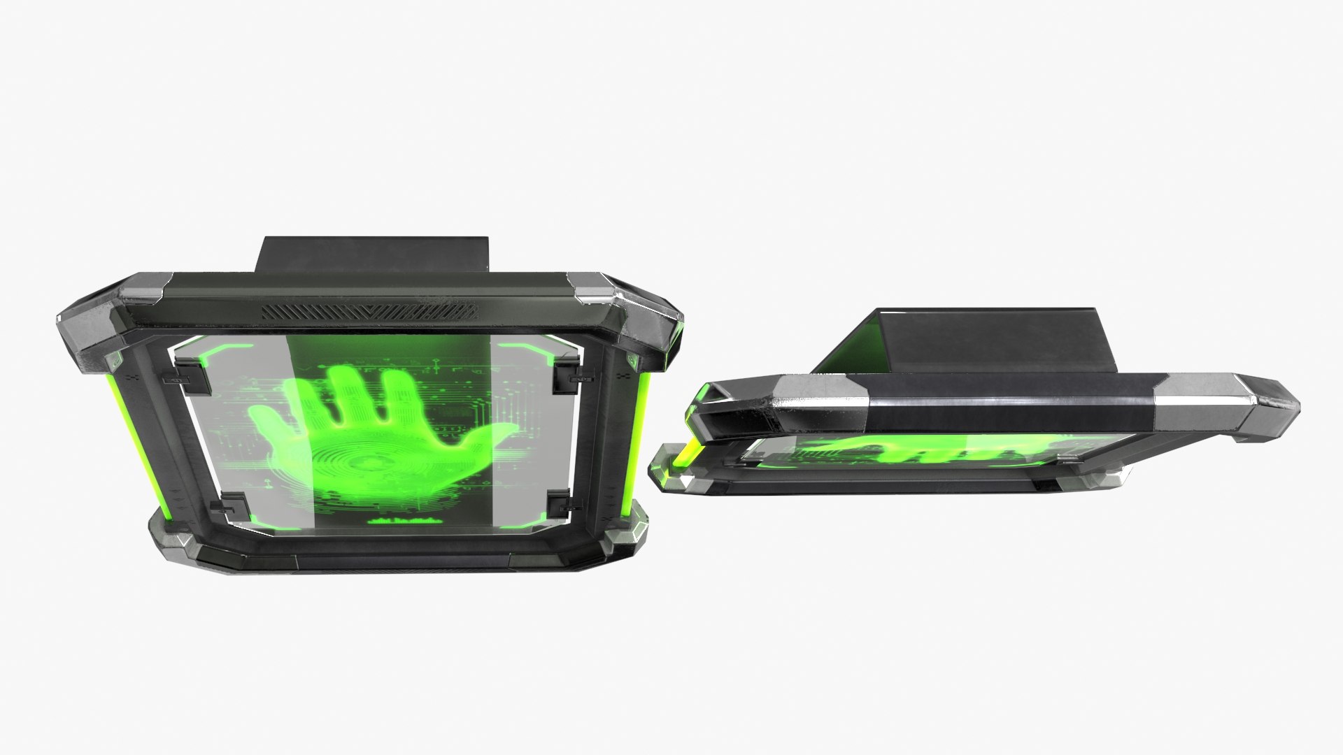 Sci-Fi Digital Hand Scanner V2 3D Model - TurboSquid 2190702