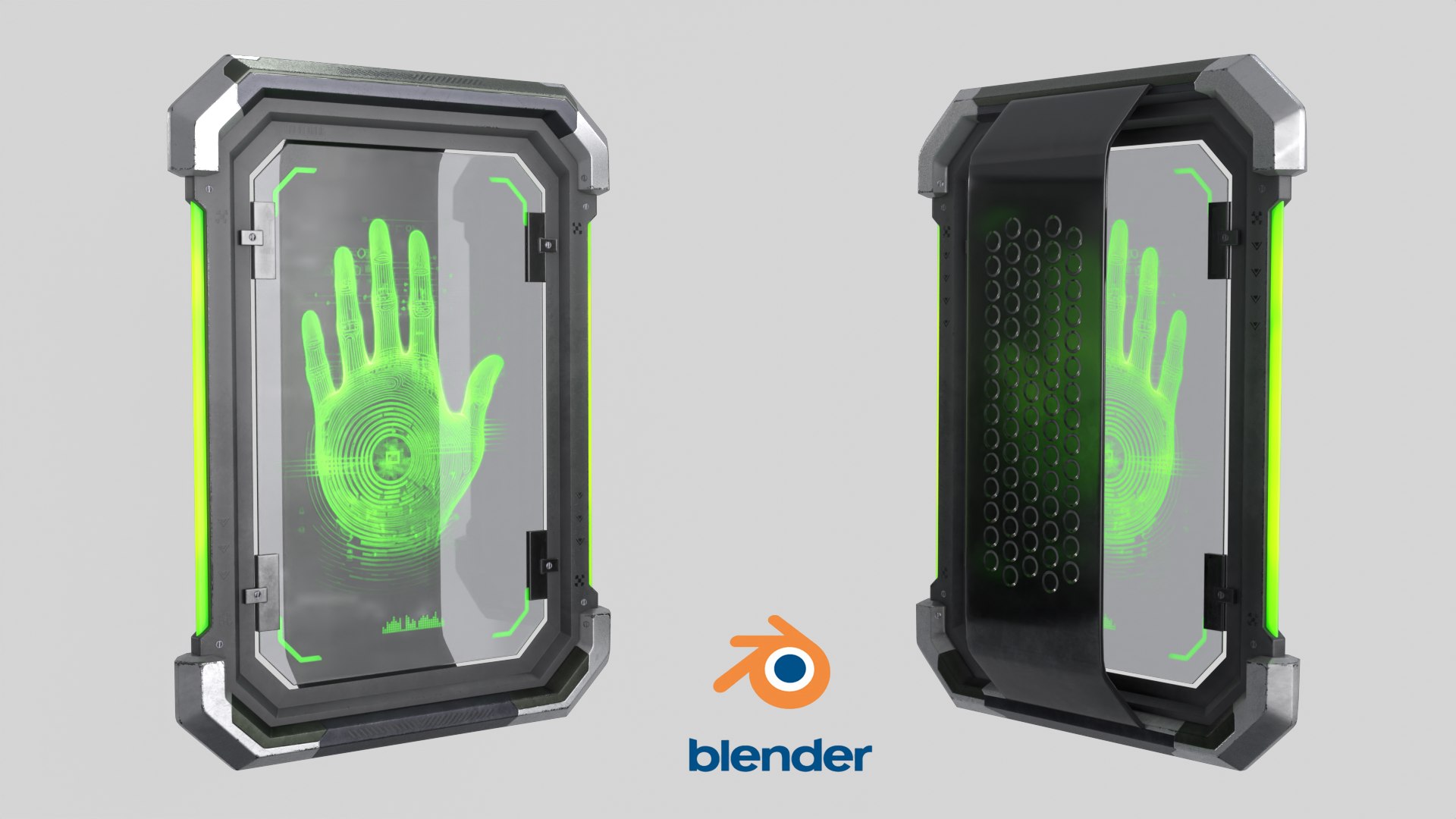 Sci-Fi Digital Hand Scanner V2 3D Model - TurboSquid 2190702