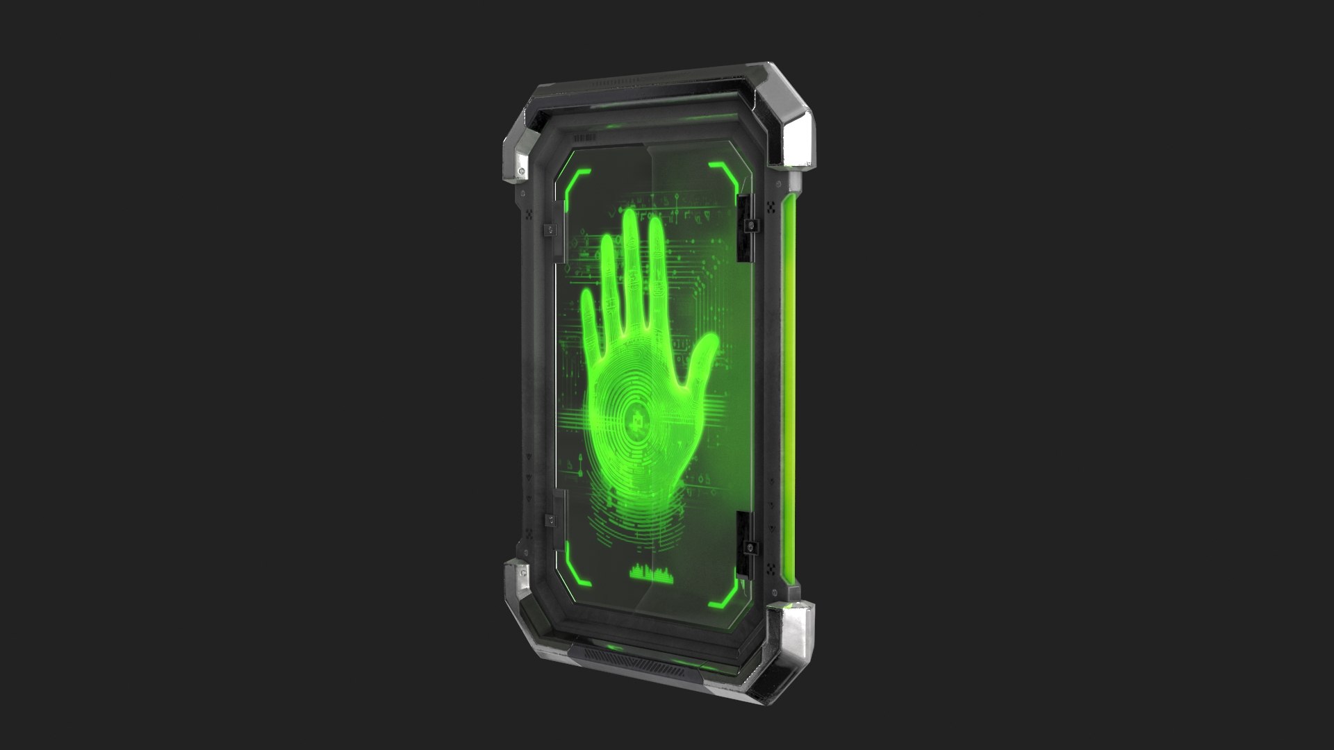 Sci-Fi Digital Hand Scanner V2 3D Model - TurboSquid 2190702