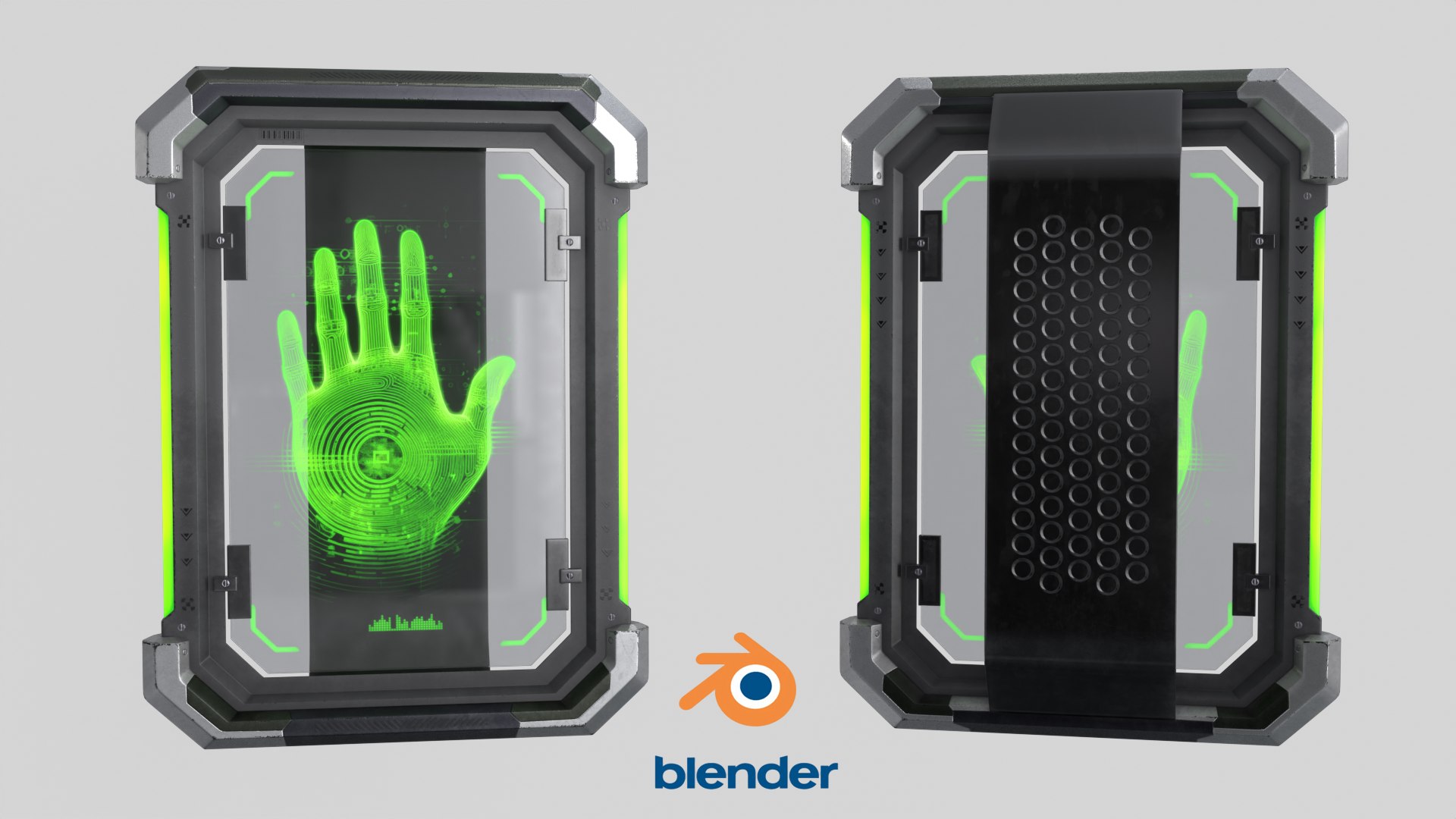 Sci-Fi Digital Hand Scanner V2 3D Model - TurboSquid 2190702