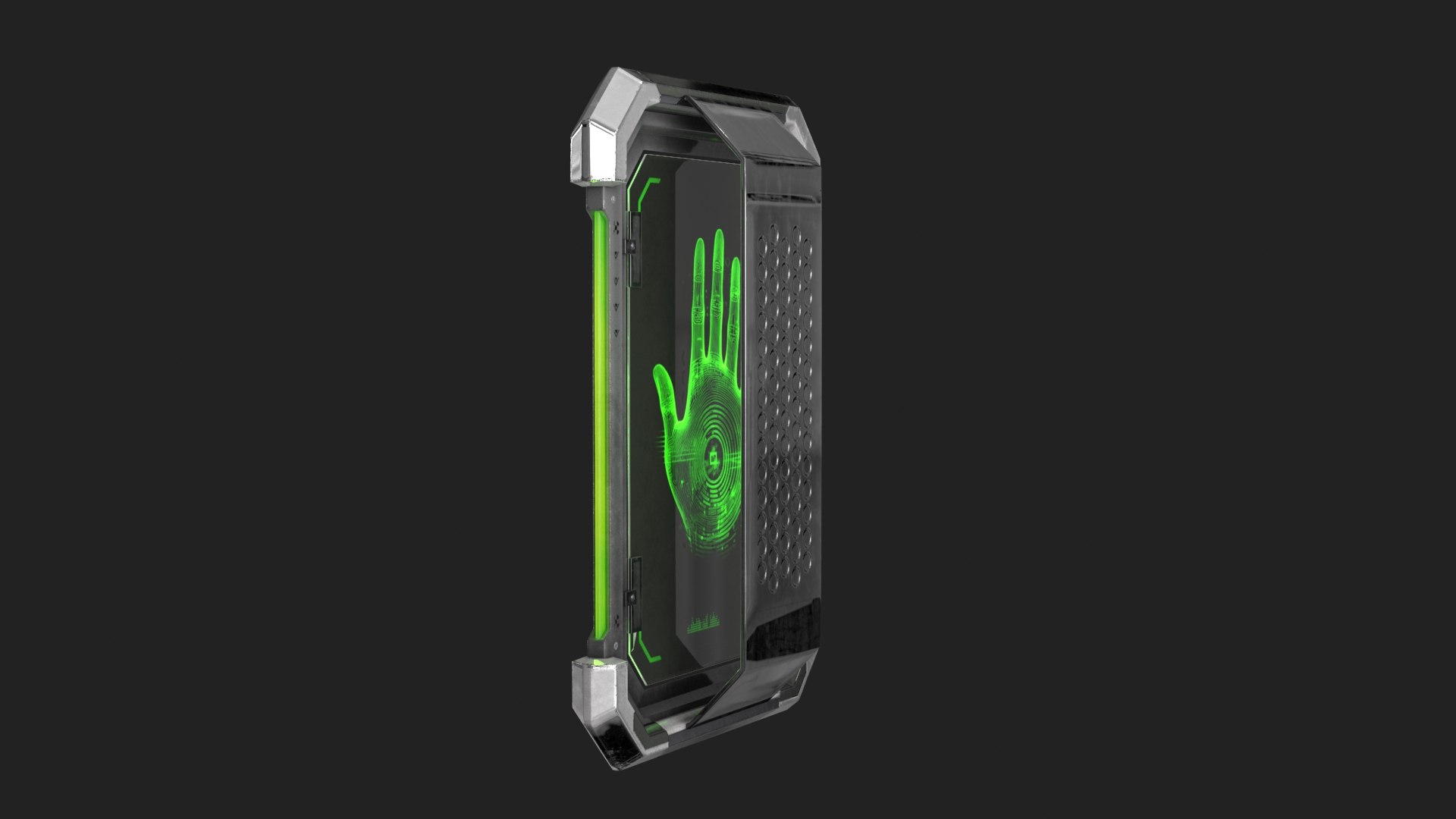 Sci-Fi Digital Hand Scanner V2 3D Model - TurboSquid 2190702