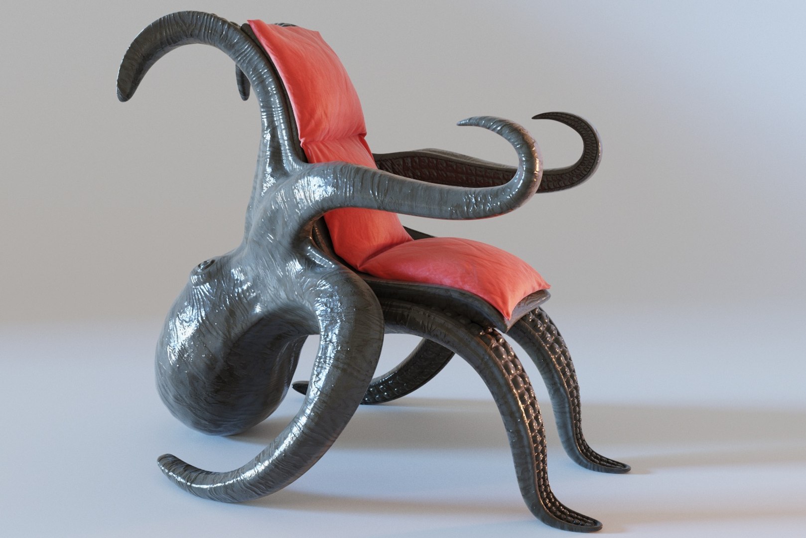 3D Octopus Chair - TurboSquid 1252828