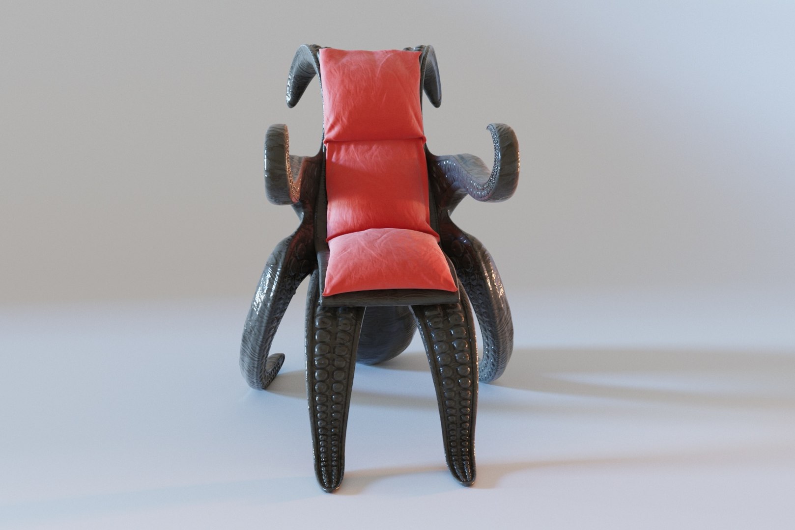 3D Octopus Chair - TurboSquid 1252828