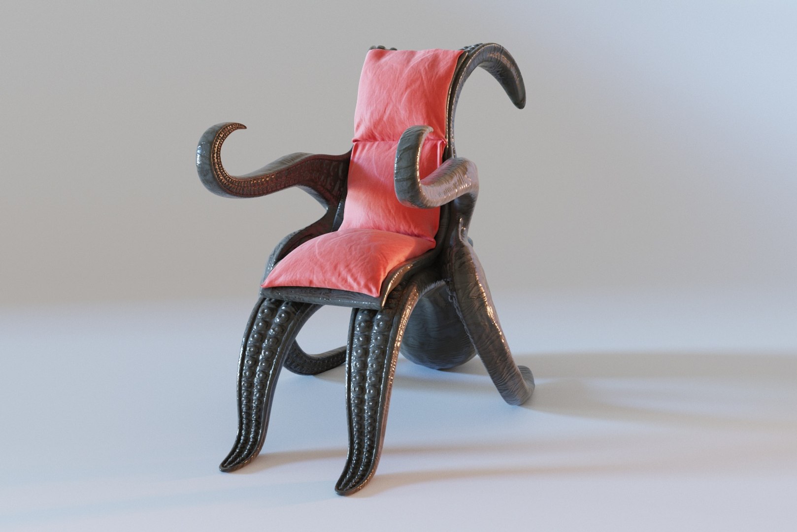 3D Octopus Chair - TurboSquid 1252828