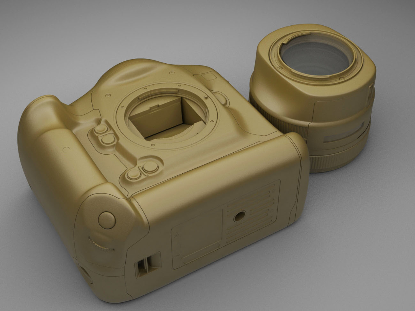 3d canon dslr camera lens