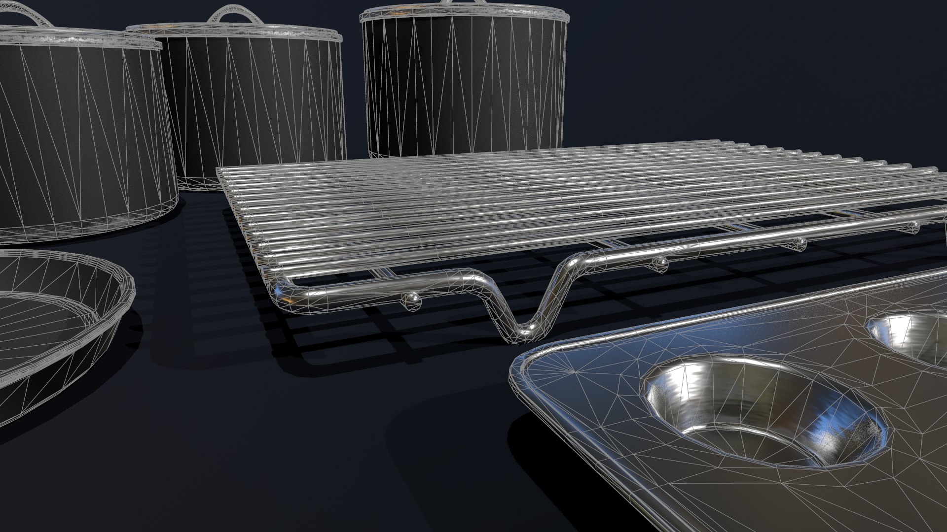 3D model Kitchen Assets - Pots Pans etc - TurboSquid 1776920