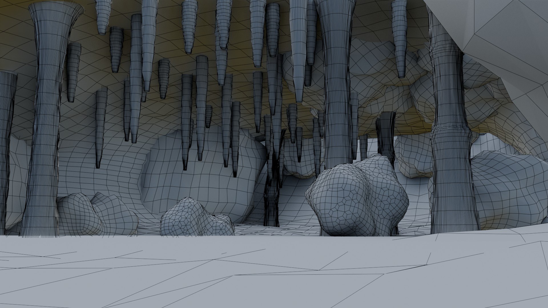 Cave 3D Model - Low Poly 3D Model - TurboSquid 2201569