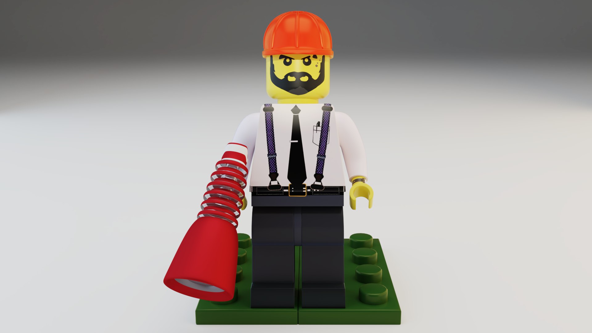 Lego Chief Worker 3D Model - TurboSquid 1776029