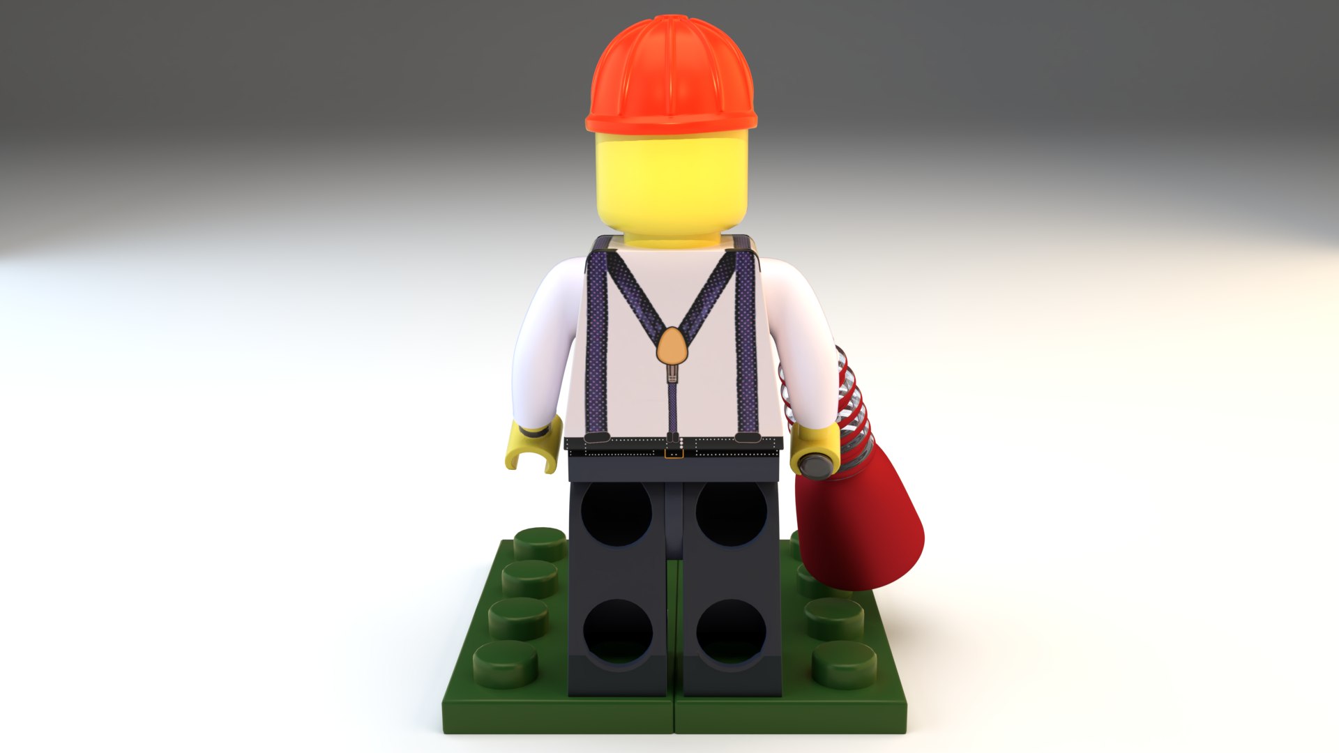 Lego Chief Worker 3D Model - TurboSquid 1776029