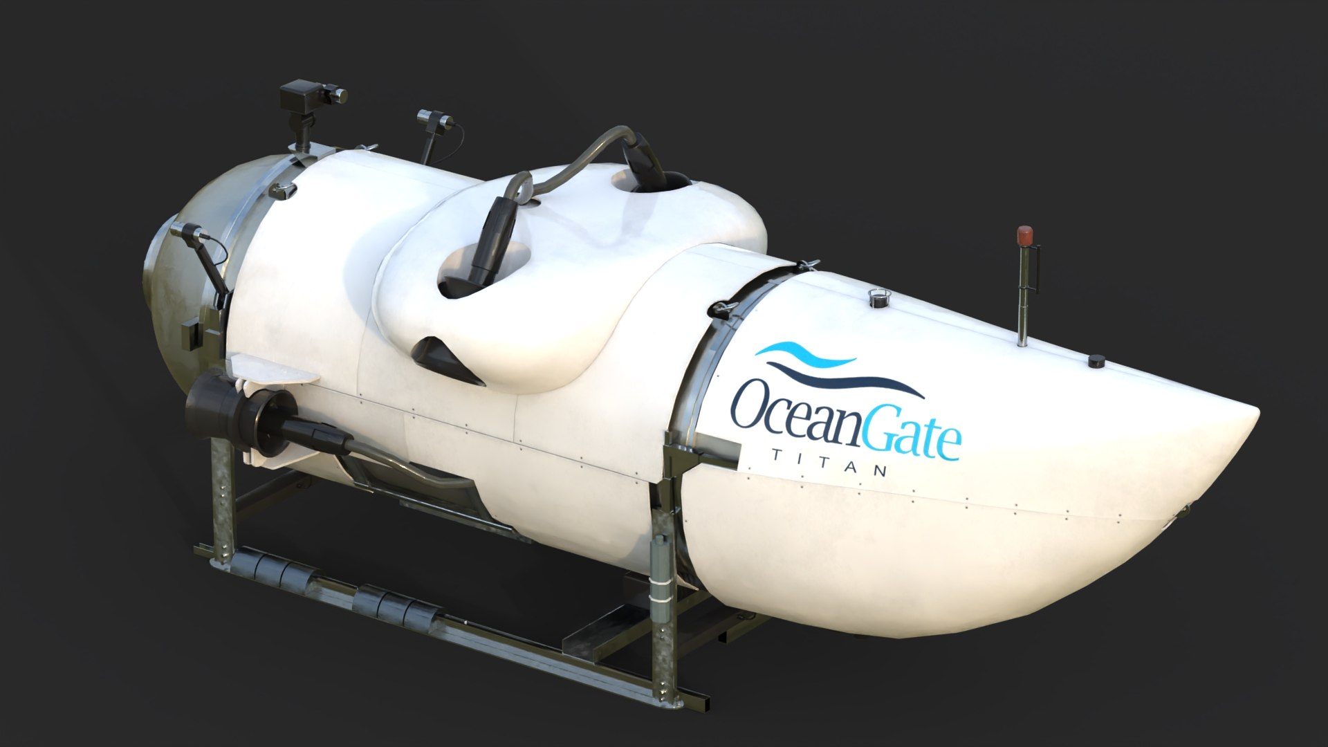 3D OceanGate Titan Submarine Model - TurboSquid 2086900