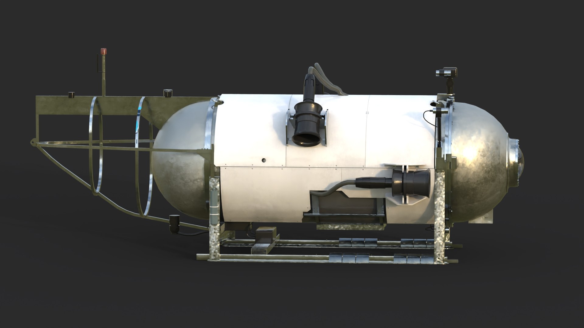 3D OceanGate Titan Submarine Model - TurboSquid 2086900