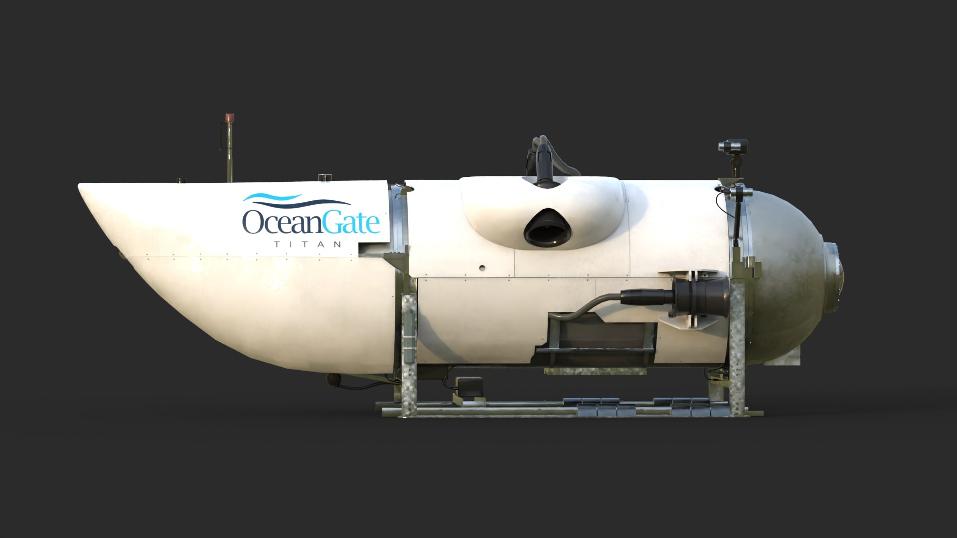 3D OceanGate Titan Submarine Model - TurboSquid 2086900