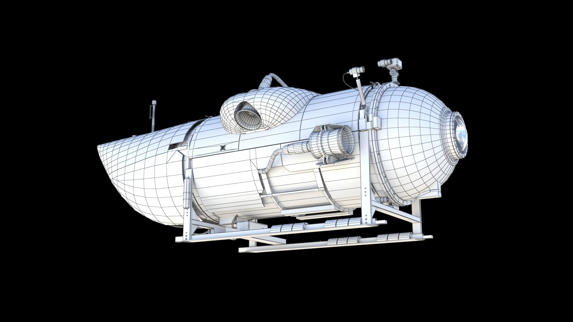 3D OceanGate Titan Submarine Model - TurboSquid 2086900