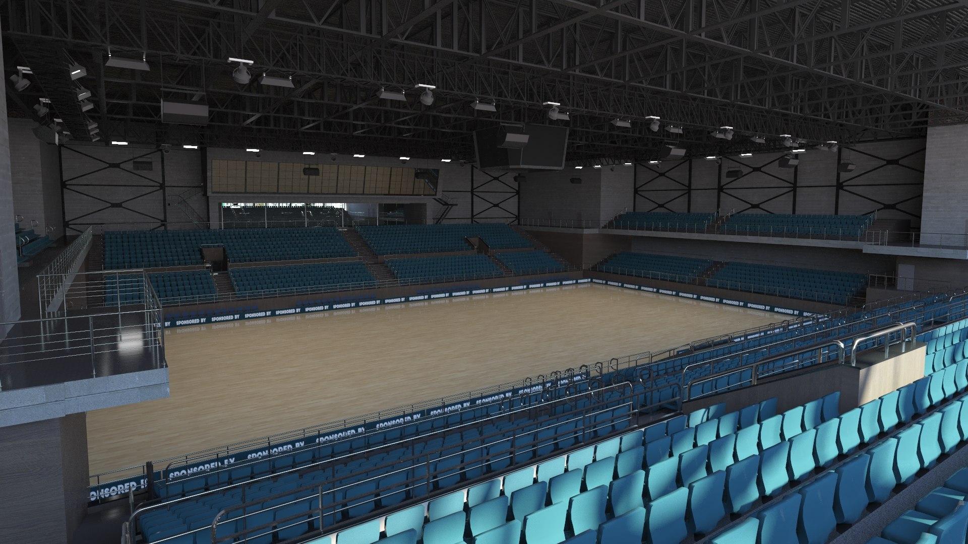 Indoor Base Arena 4 Model - TurboSquid 2015544