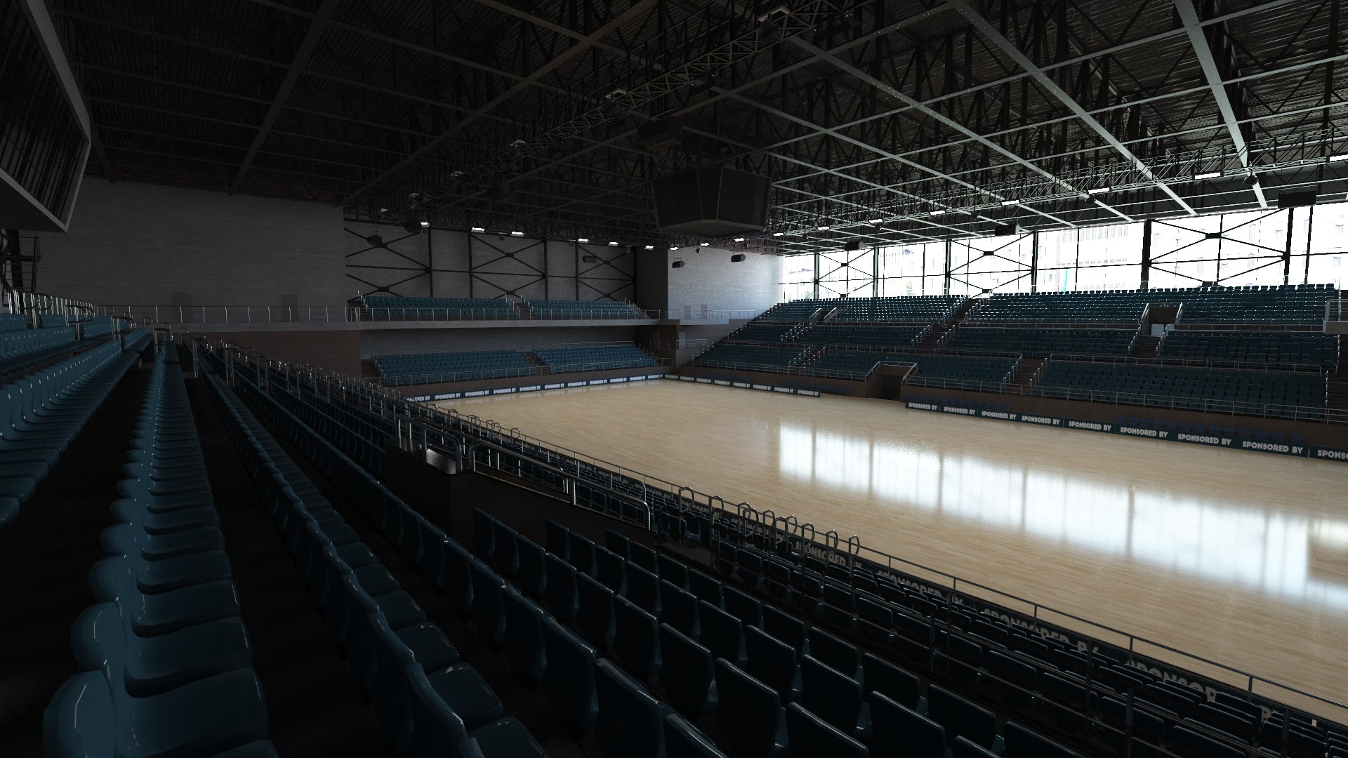 Indoor Base Arena 4 Model - TurboSquid 2015544