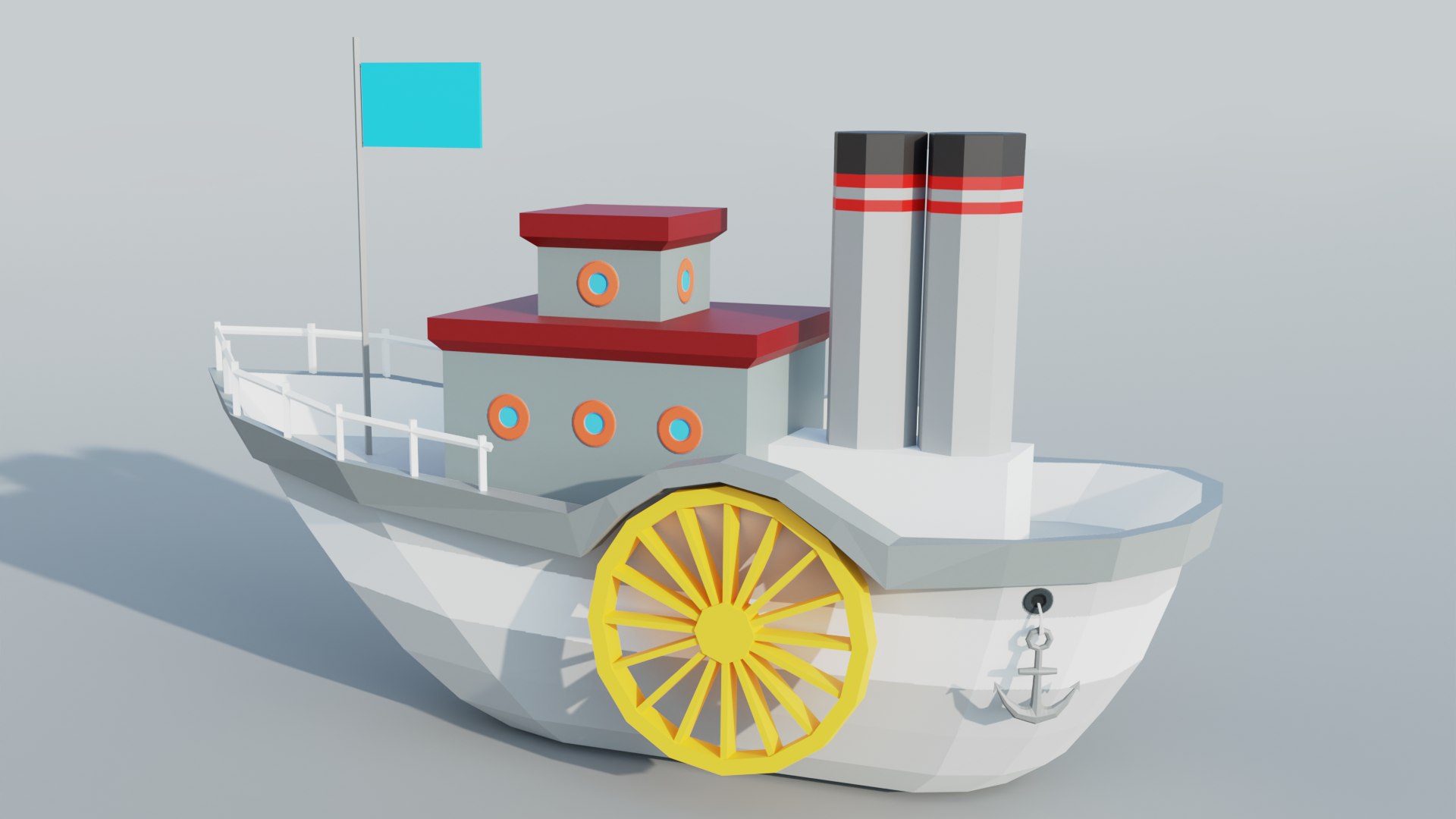 A Collection Of Low Poly Steamers 3D Model - TurboSquid 2039544