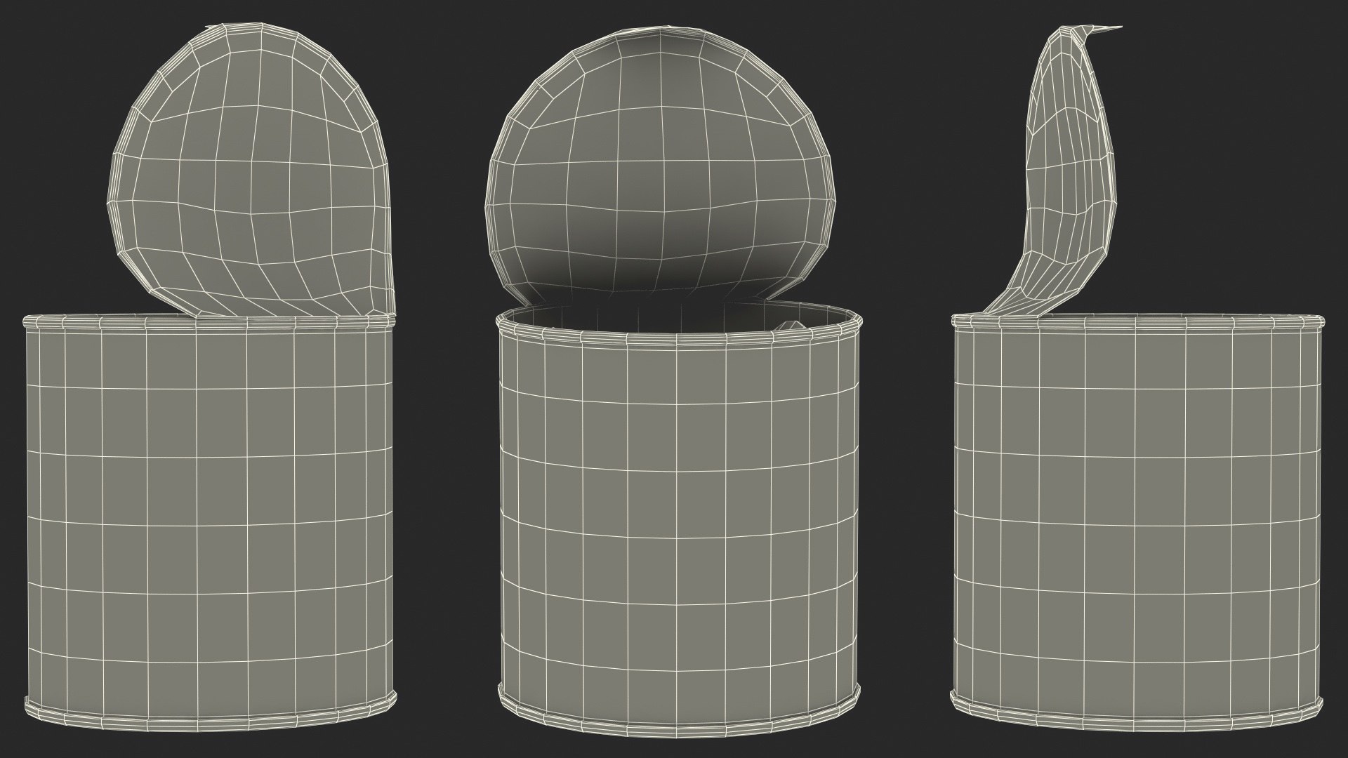 3D Open Pringles Original Potato Chips Small Can - TurboSquid 1796859