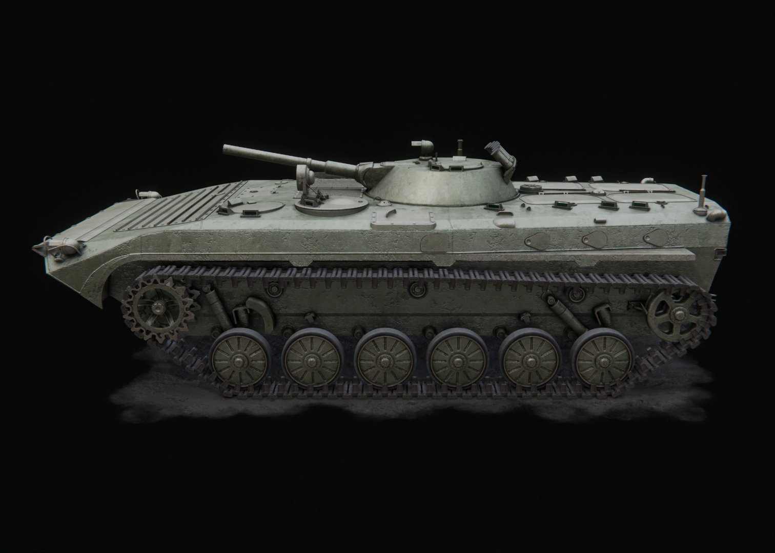 BMP 1 - Russian Armored Infantry Vehicle 3D model - TurboSquid 2182777