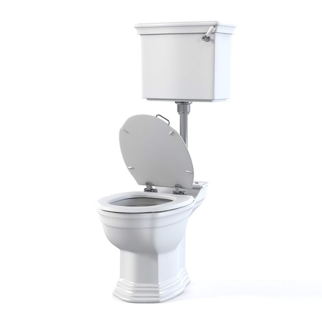 3ds Max Realistic Devon Westminster Toilet