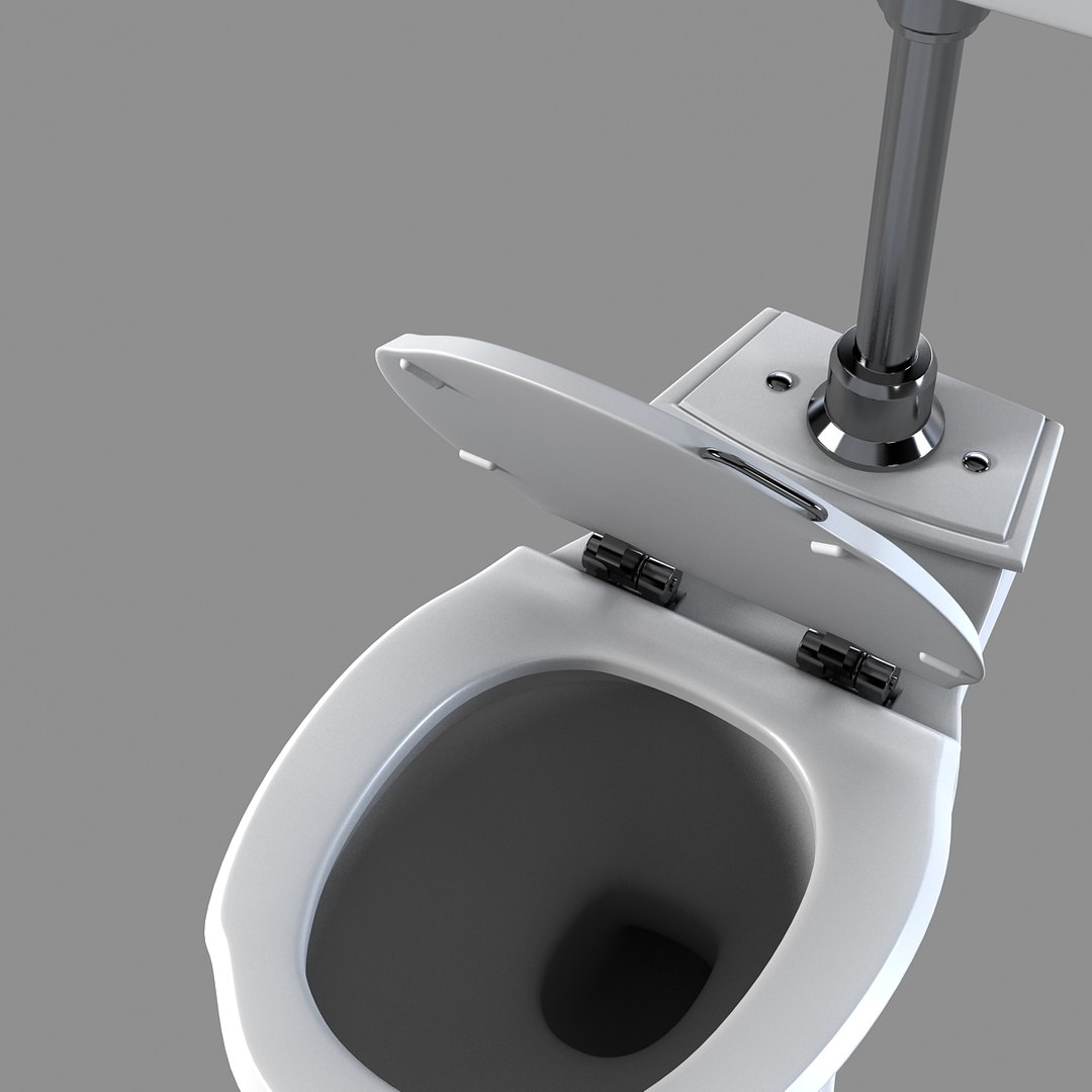 3ds Max Realistic Devon Westminster Toilet