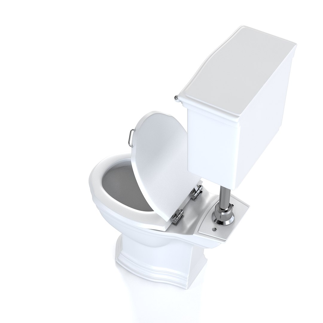 3ds Max Realistic Devon Westminster Toilet