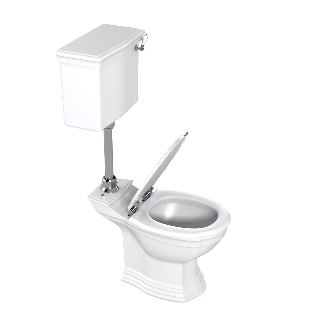 3ds Max Realistic Devon Westminster Toilet