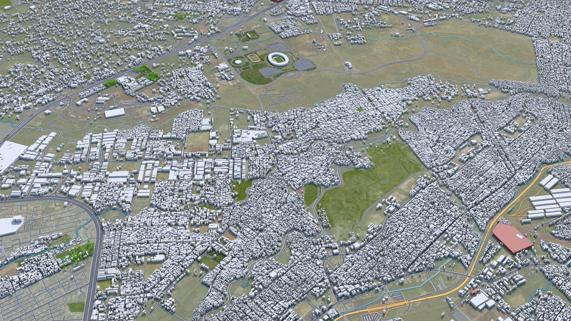 Nairobi City Kenya 3D Model - TurboSquid 2062257