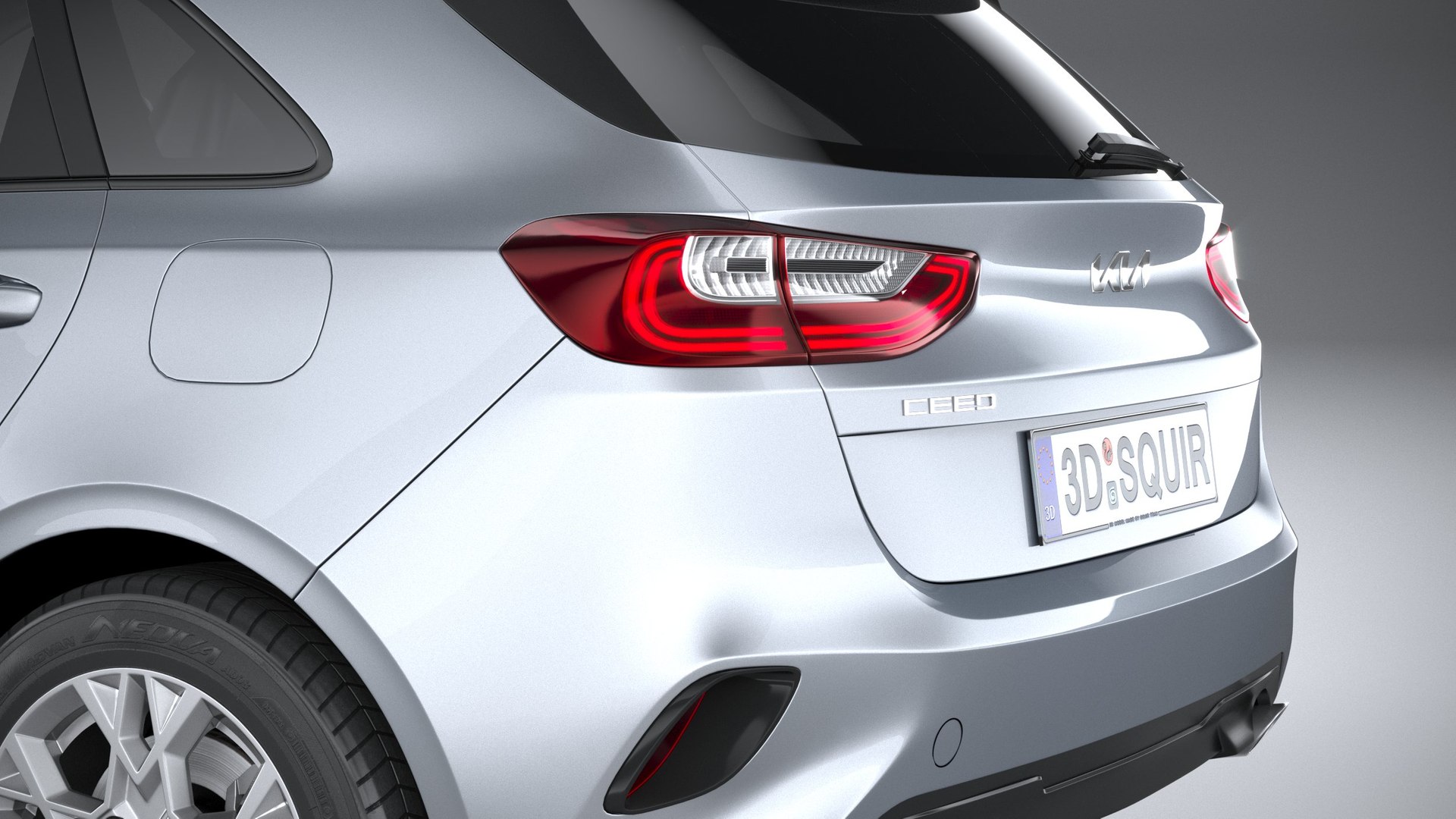 Kia Ceed Basic 2025 3D - TurboSquid 2322986