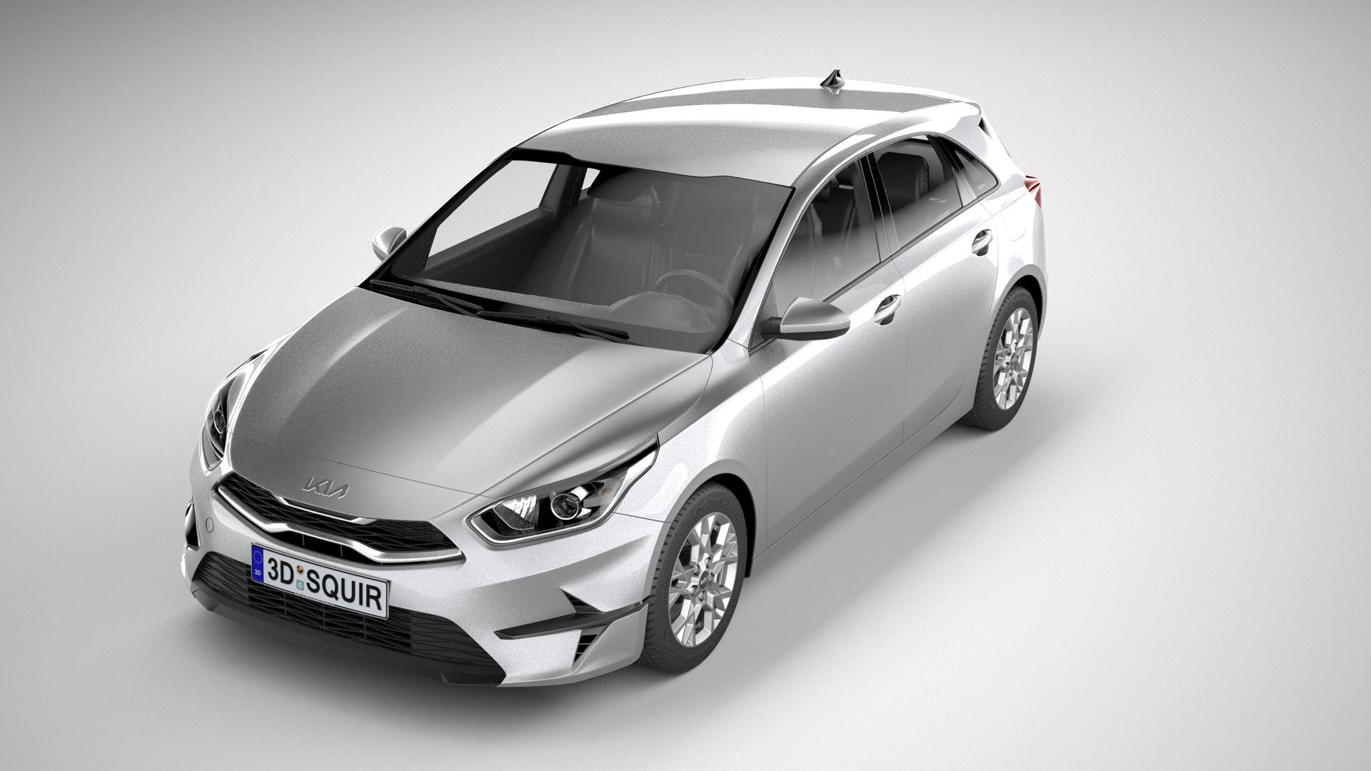 Kia Ceed Basic 2025 3D - TurboSquid 2322986