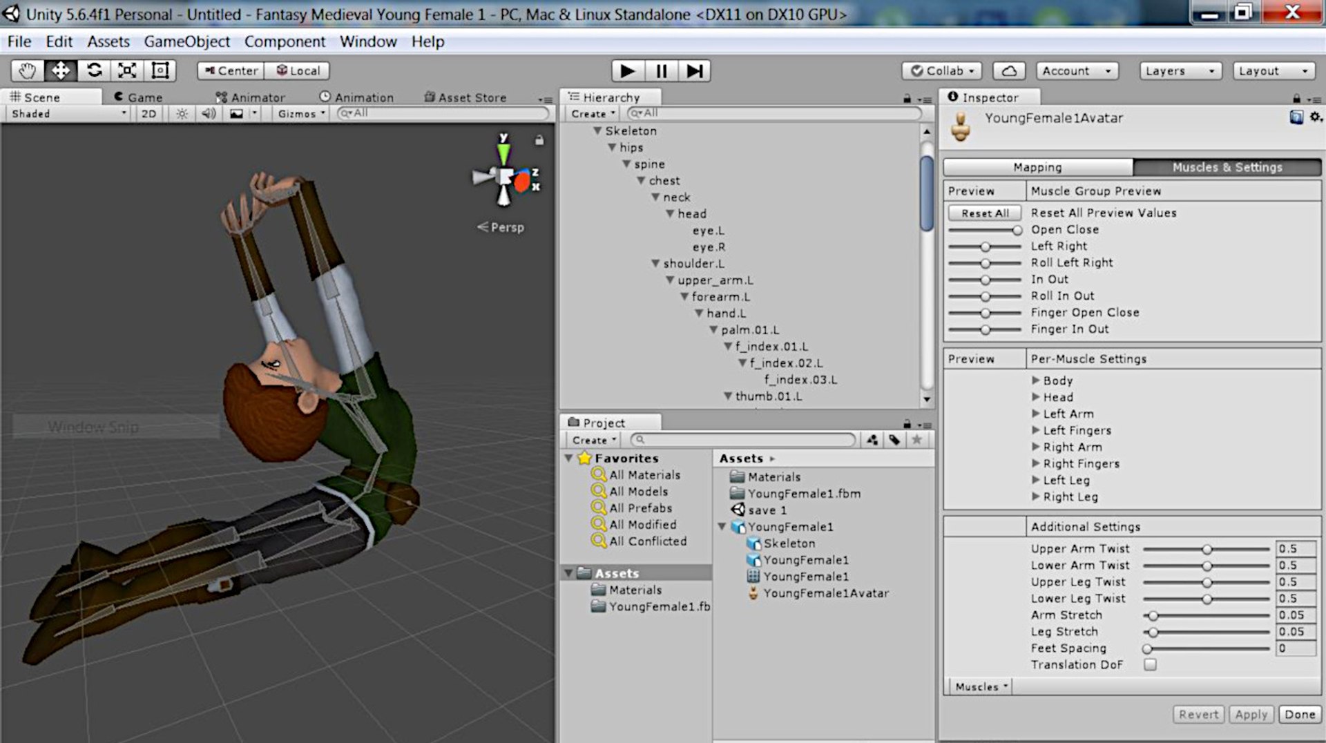 Rigged 1 3D Model - TurboSquid 1385436