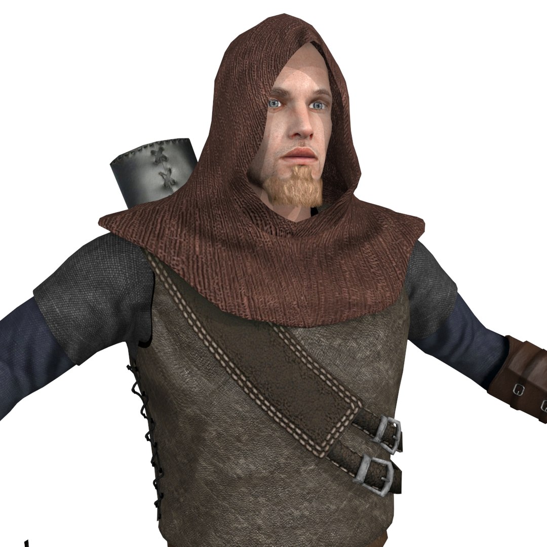 Archer Man Bow 3D Model - TurboSquid 1261915