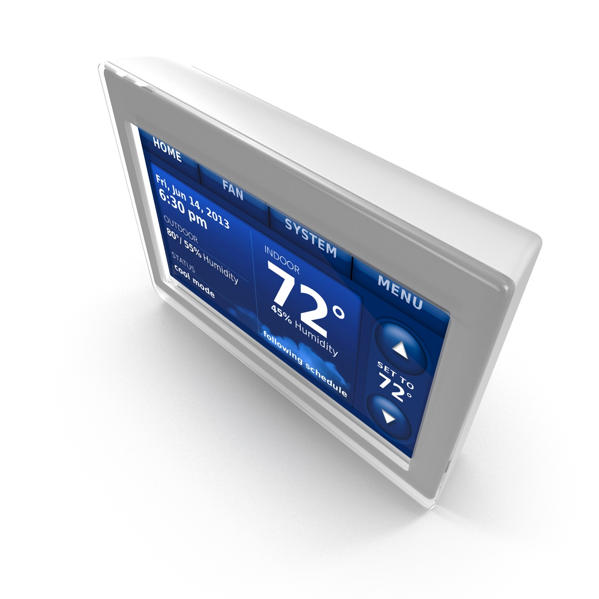 3d wifi smart thermostat