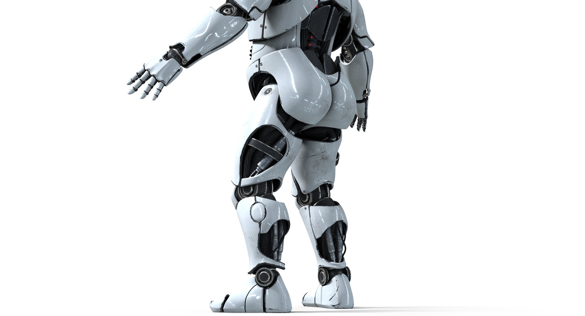 3D Newtron Cyborg Baby - TurboSquid 2234250