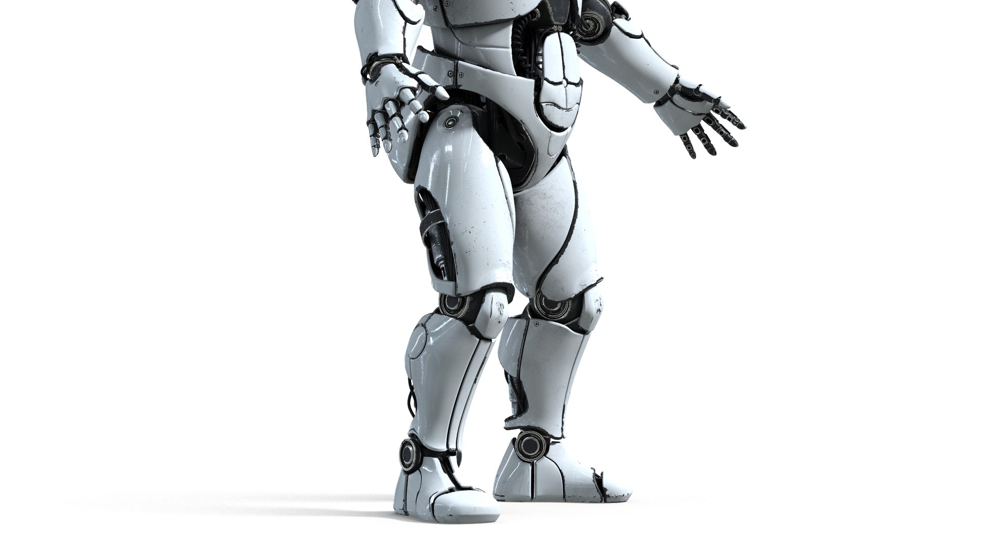 3D Newtron Cyborg Baby - TurboSquid 2234250