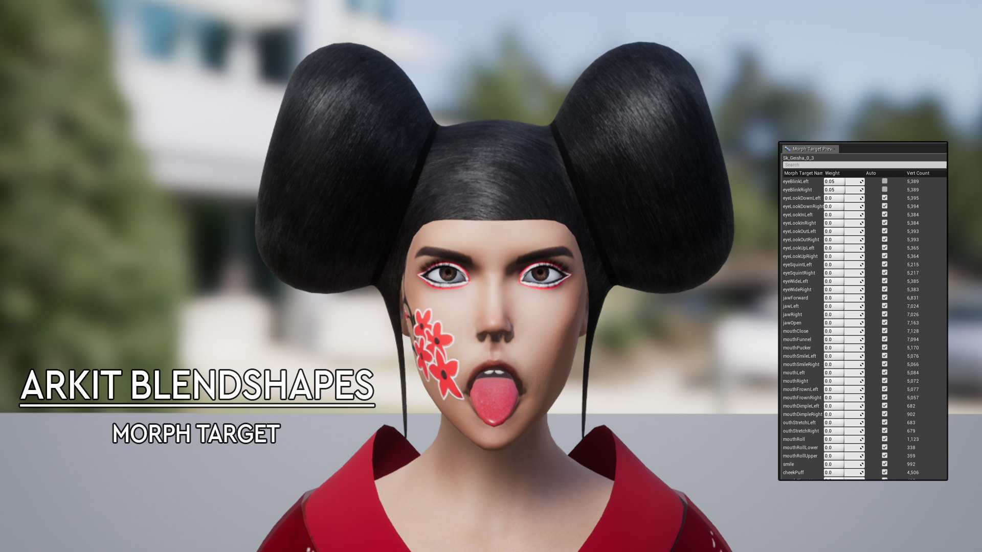 Geisha 3D Model - TurboSquid 2081898