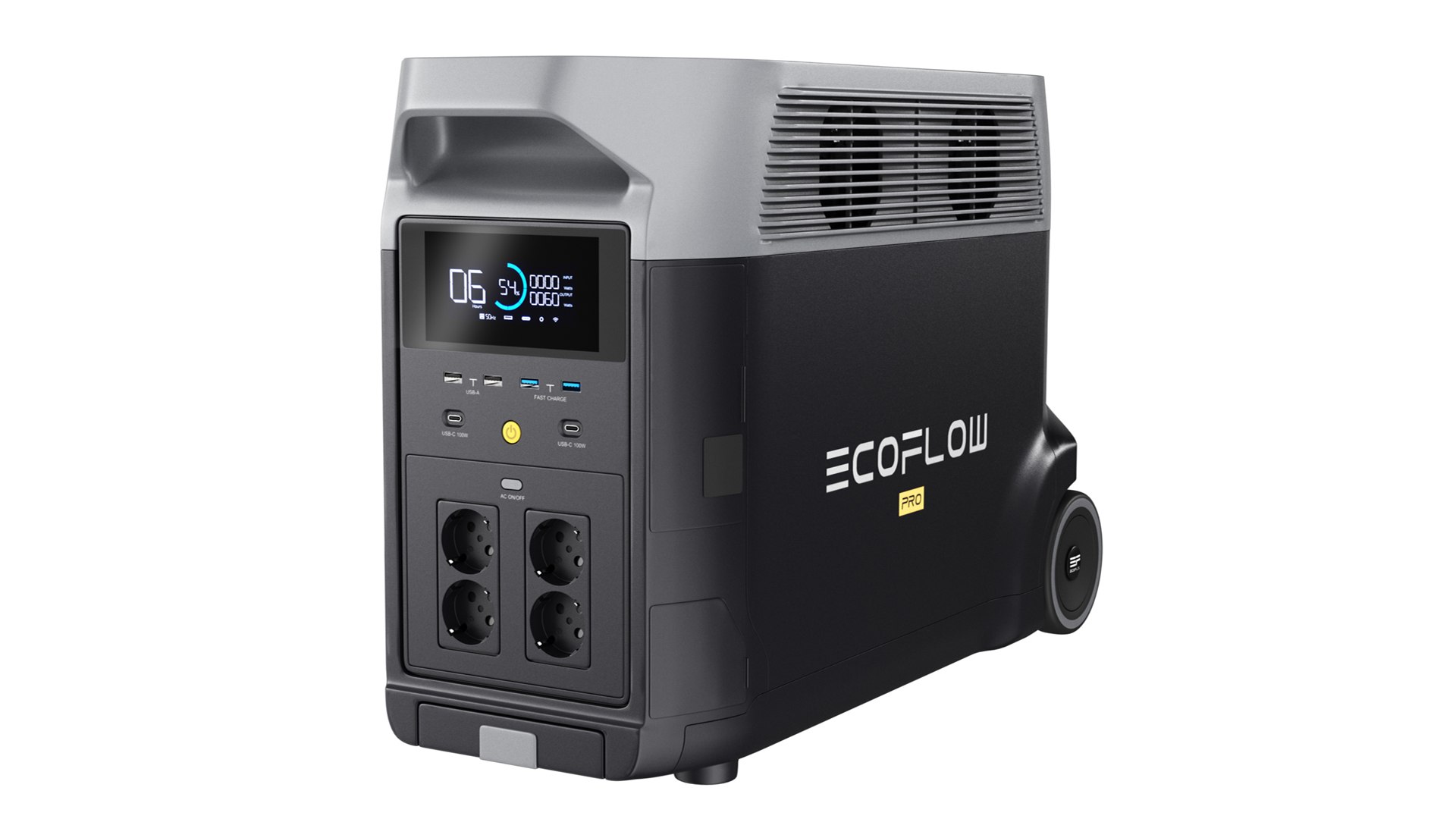 EcoFlow Delta Pro Charging Station 3D Model - TurboSquid 2165174